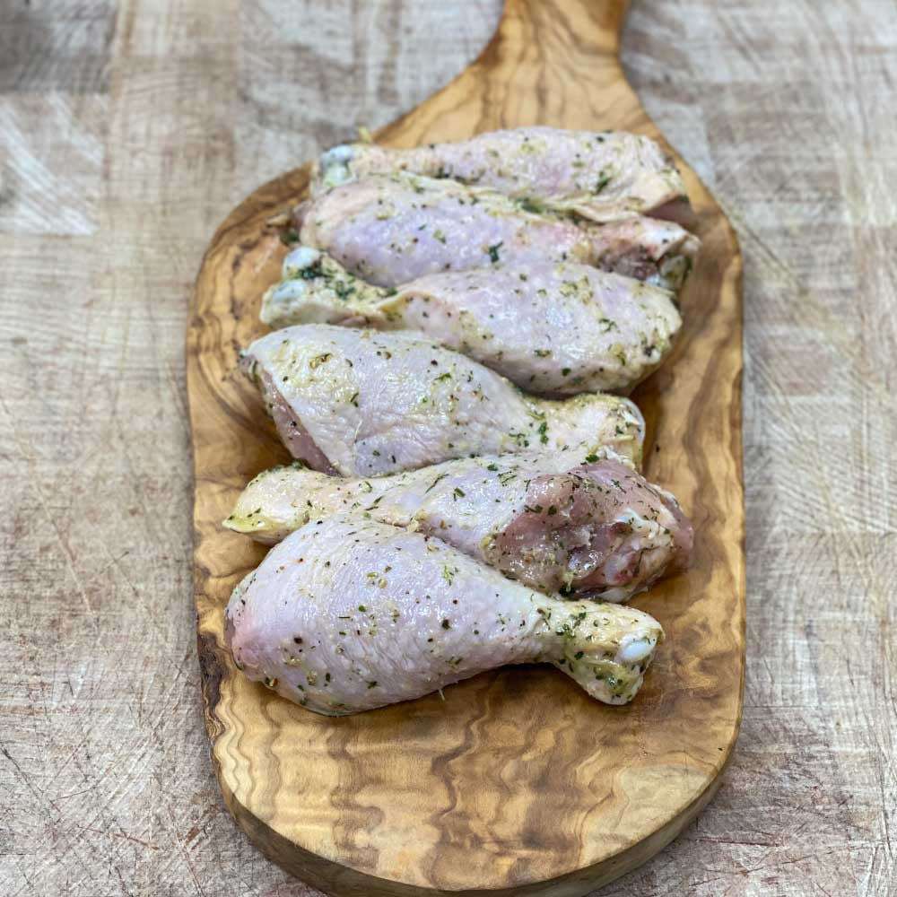Garlic & Herb Chicken Drumsticks (600g) – Ben's Butchery